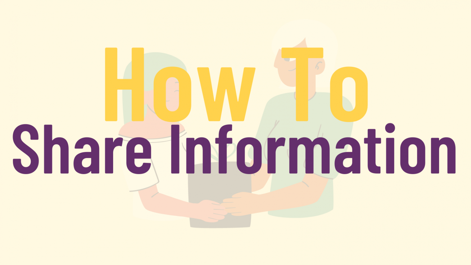 How to Share Information with Your Community - The Side-Out Foundation